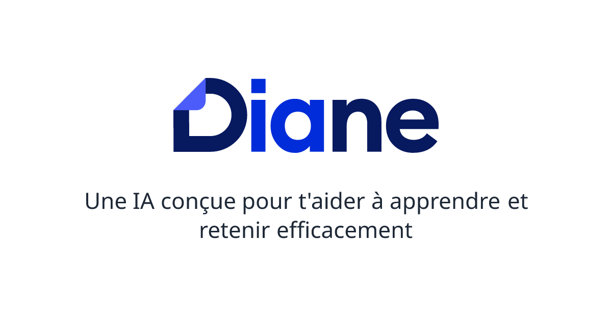 Diane - Apprends plus vite avec la répétition espacée